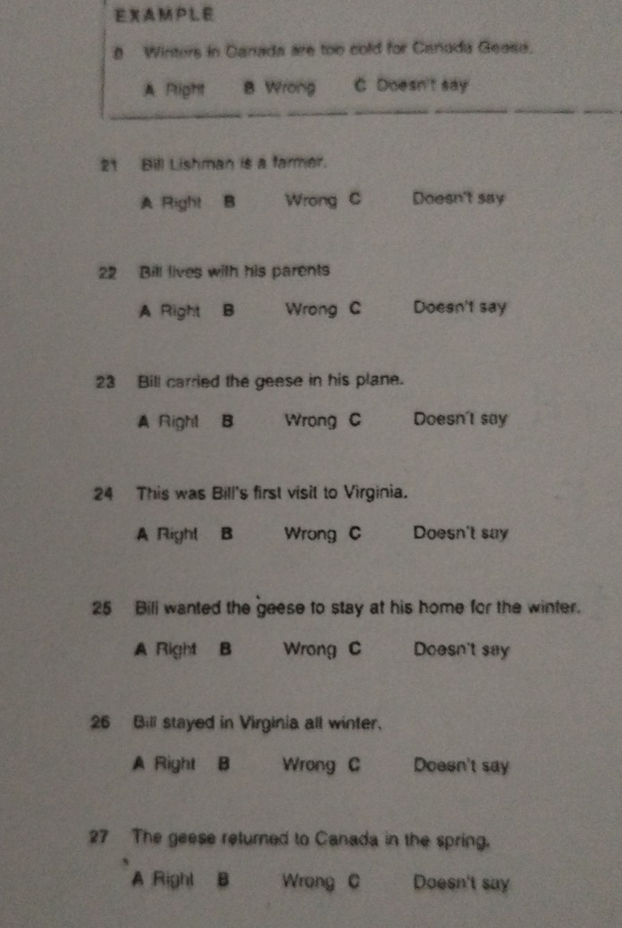 EXAMPLE Winters in Canada are too cold for | StudyX