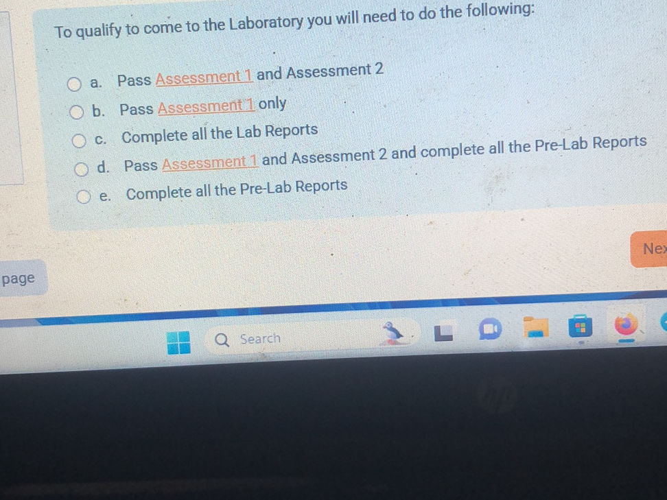 To qualify to come to the Laboratory you | StudyX