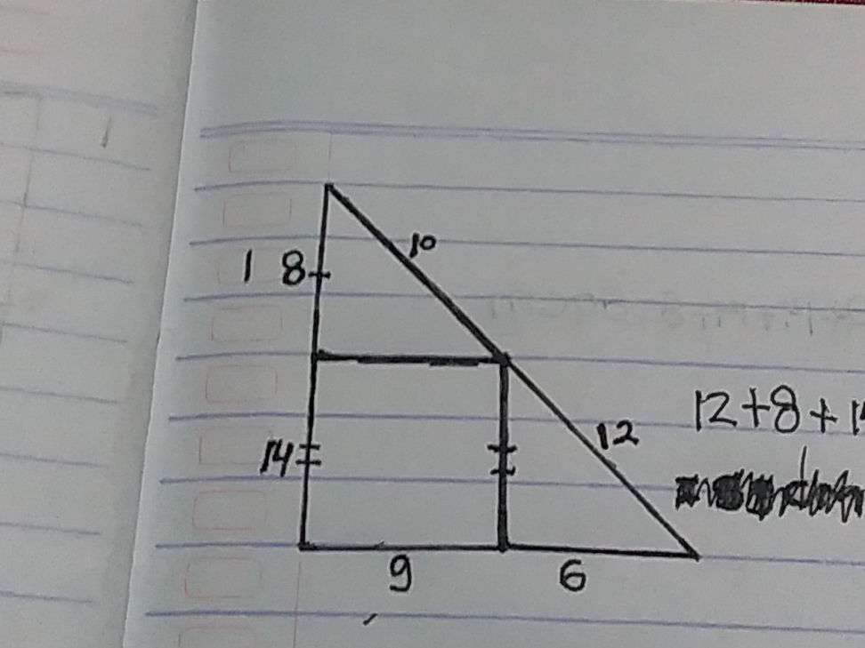 The image contains a diagram of a triangle | StudyX