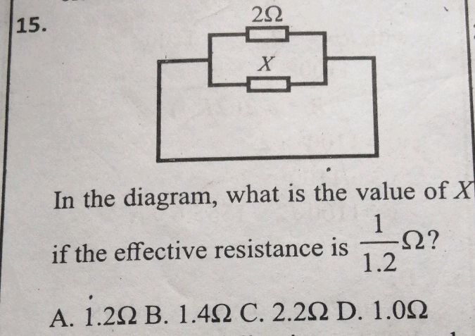 In the diagram, what is the value of X if | StudyX