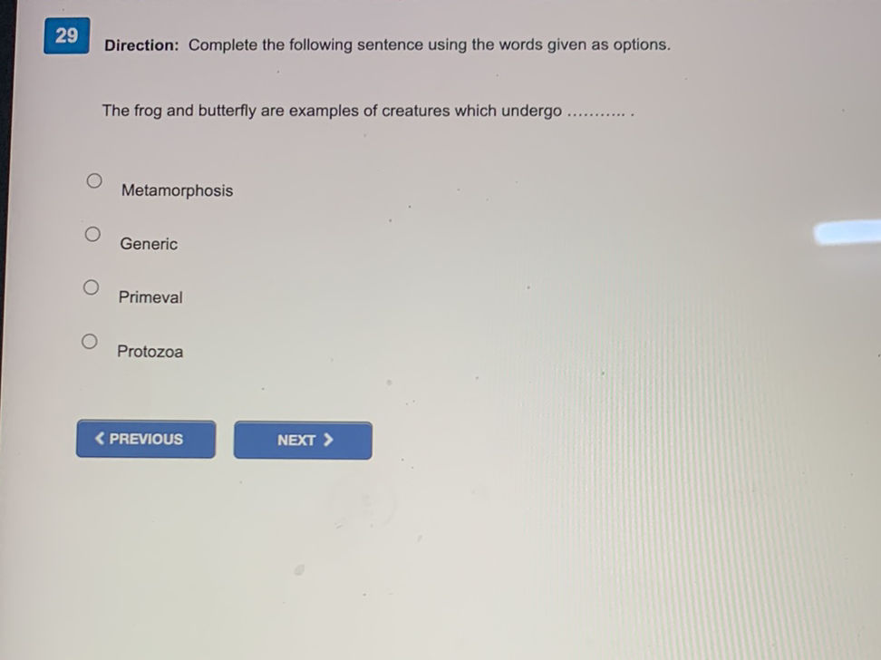 Direction: Complete the following sentence | StudyX