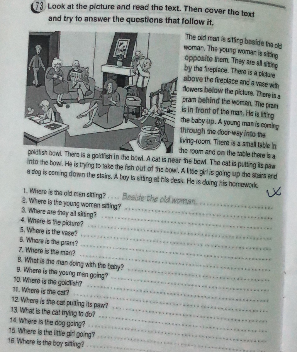 Look at the picture and read the text. Then | StudyX