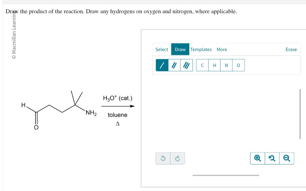Draw the product of the reaction. Draw any | StudyX