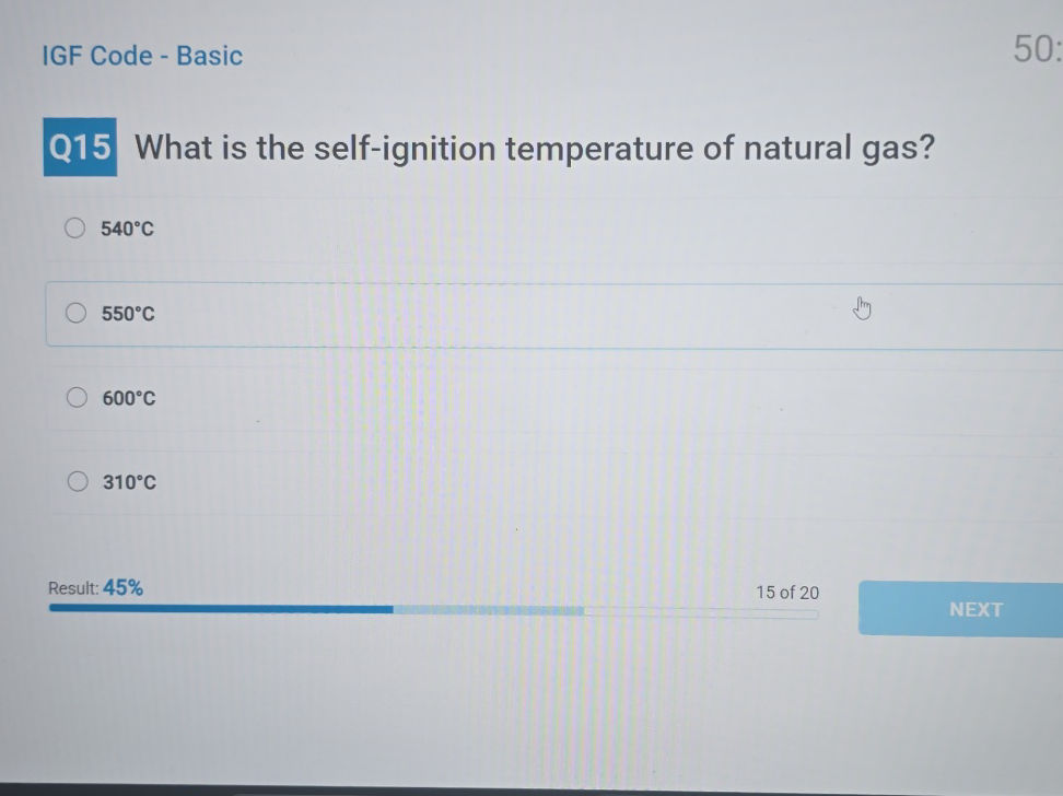 Q15 What is the self-ignition temperature of | StudyX