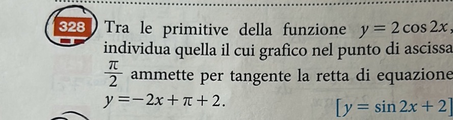 Tra le primitive della funzione $y = | StudyX