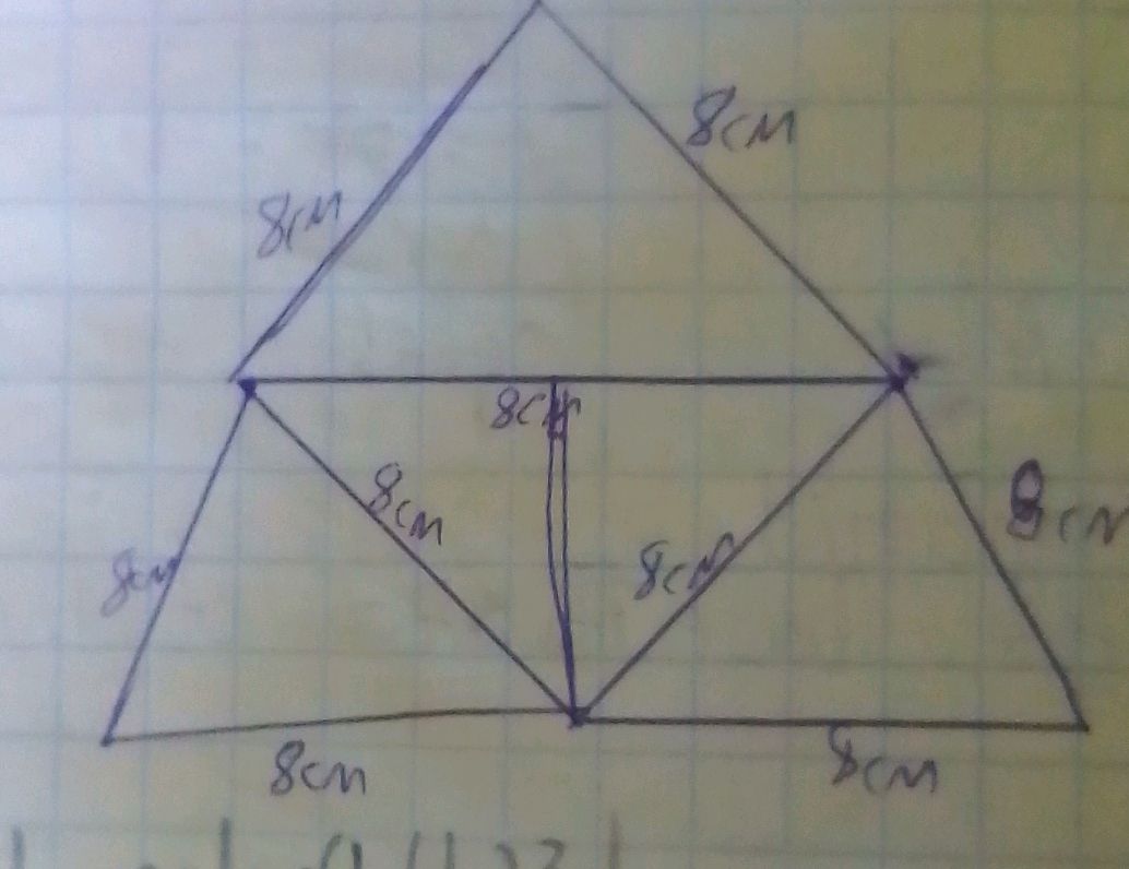 The image shows a diagram of triangles with | StudyX