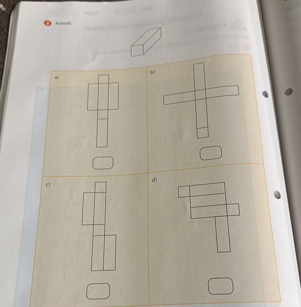 Which of the following nets can be folded to | StudyX