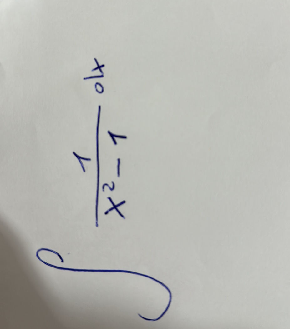 Integral of 1/(x^2 - 1) | StudyX