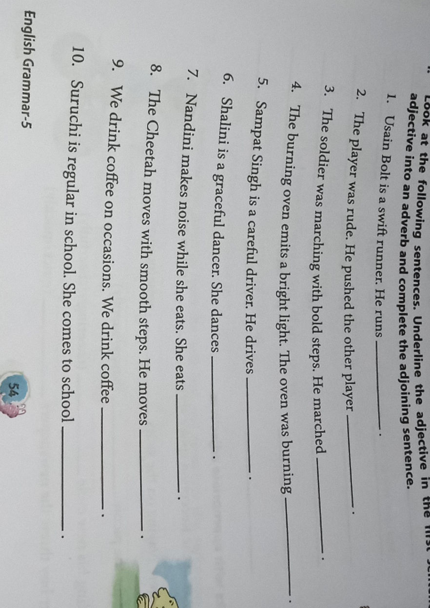 Look at the following sentences. Underline | StudyX