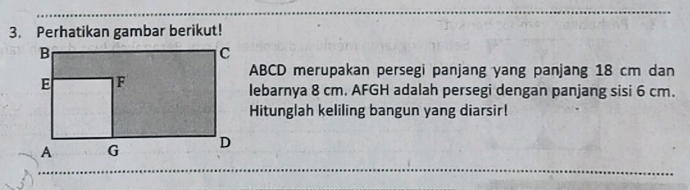 3. Perhatikan gambar berikut! ABCD | StudyX