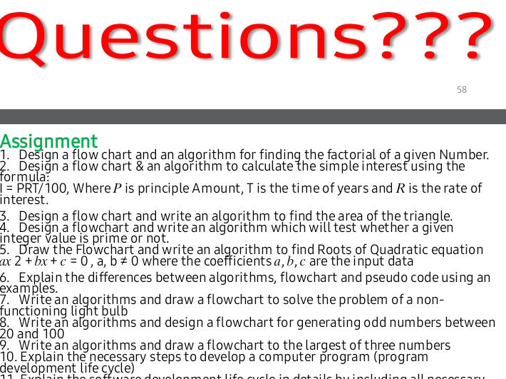 1. Design a flow chart and an algorithm for | StudyX