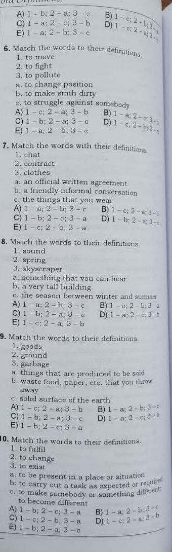 6. Match the words to their definitions. 1. | StudyX