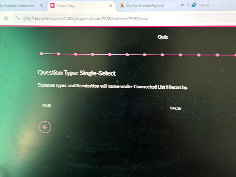 Question Type: Single-Select Expense types | StudyX