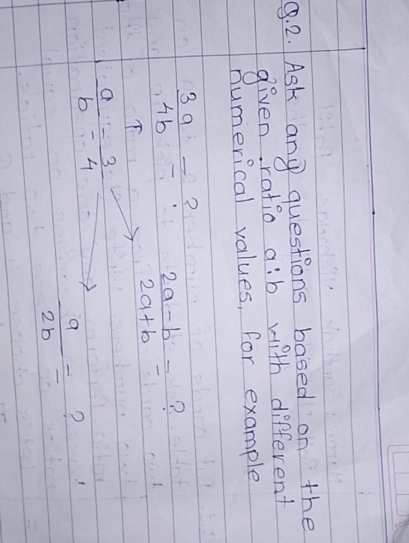 Q.2. Ask any questions based on the given | StudyX