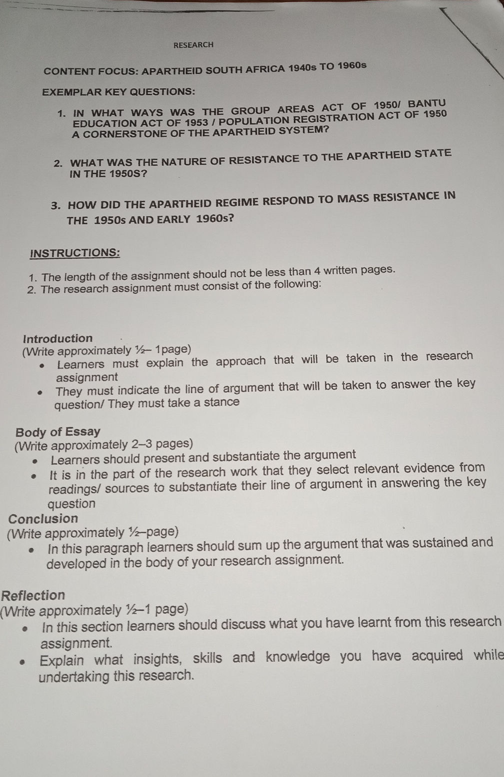 EXEMPLAR KEY QUESTIONS: 1. IN WHAT WAYS WAS | StudyX