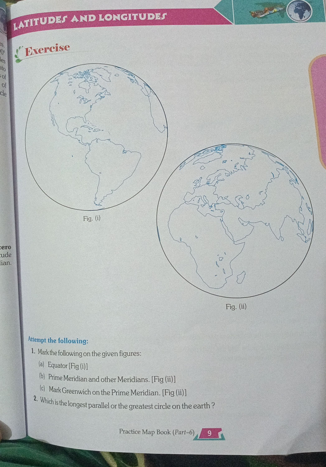 1. Mark the following on the given figures: | StudyX