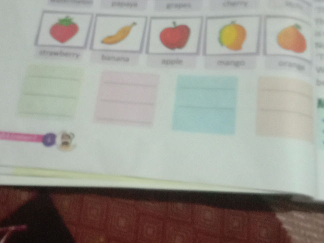 The image shows pictures of fruits with | StudyX