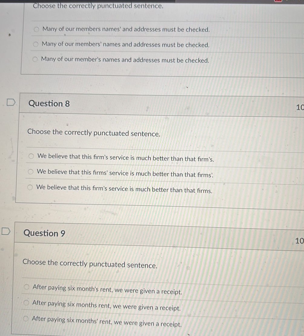 Choose the correctly punctuated sentence. | StudyX
