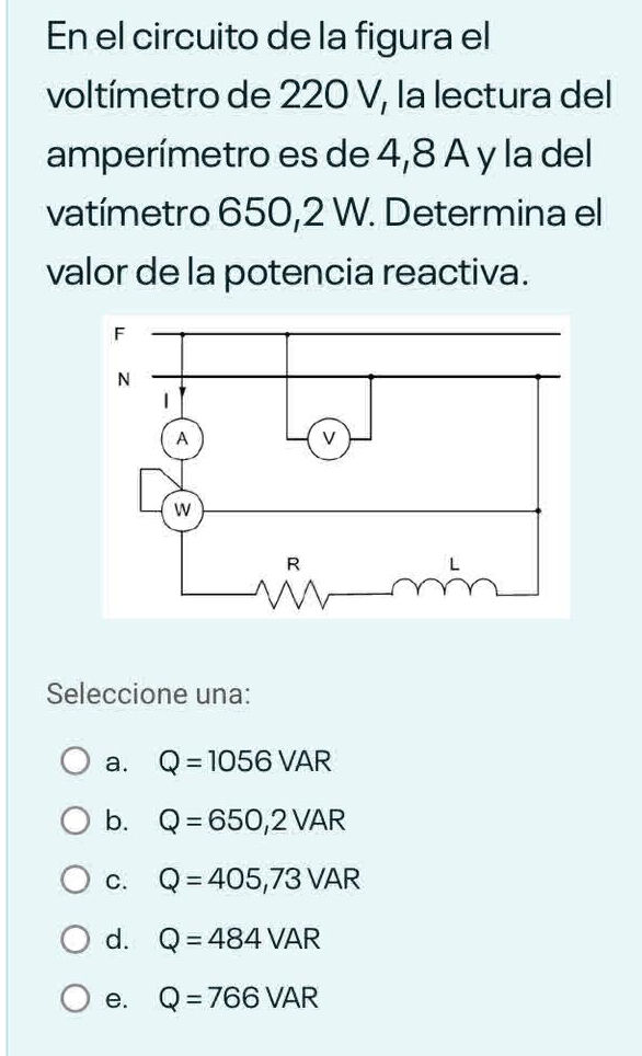 En el circuito de la figura el voltímetro de | StudyX