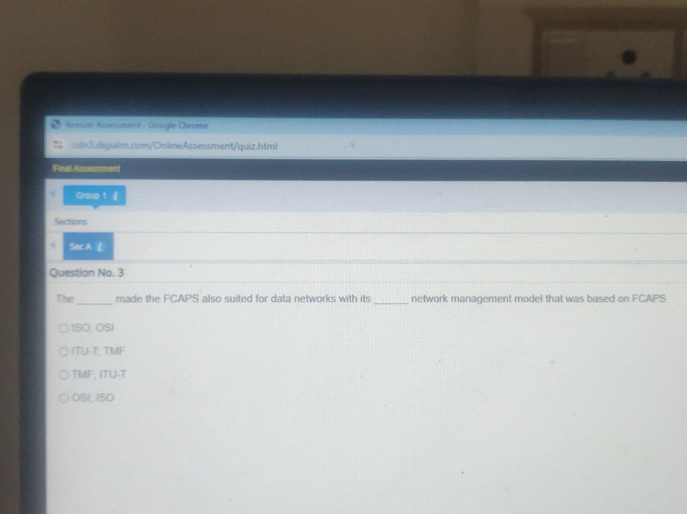 The ______ made the FCAPS also suited for | StudyX