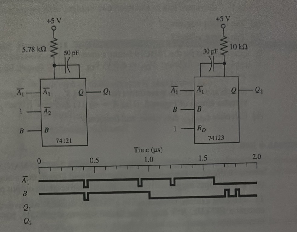 The image shows two circuits and their | StudyX
