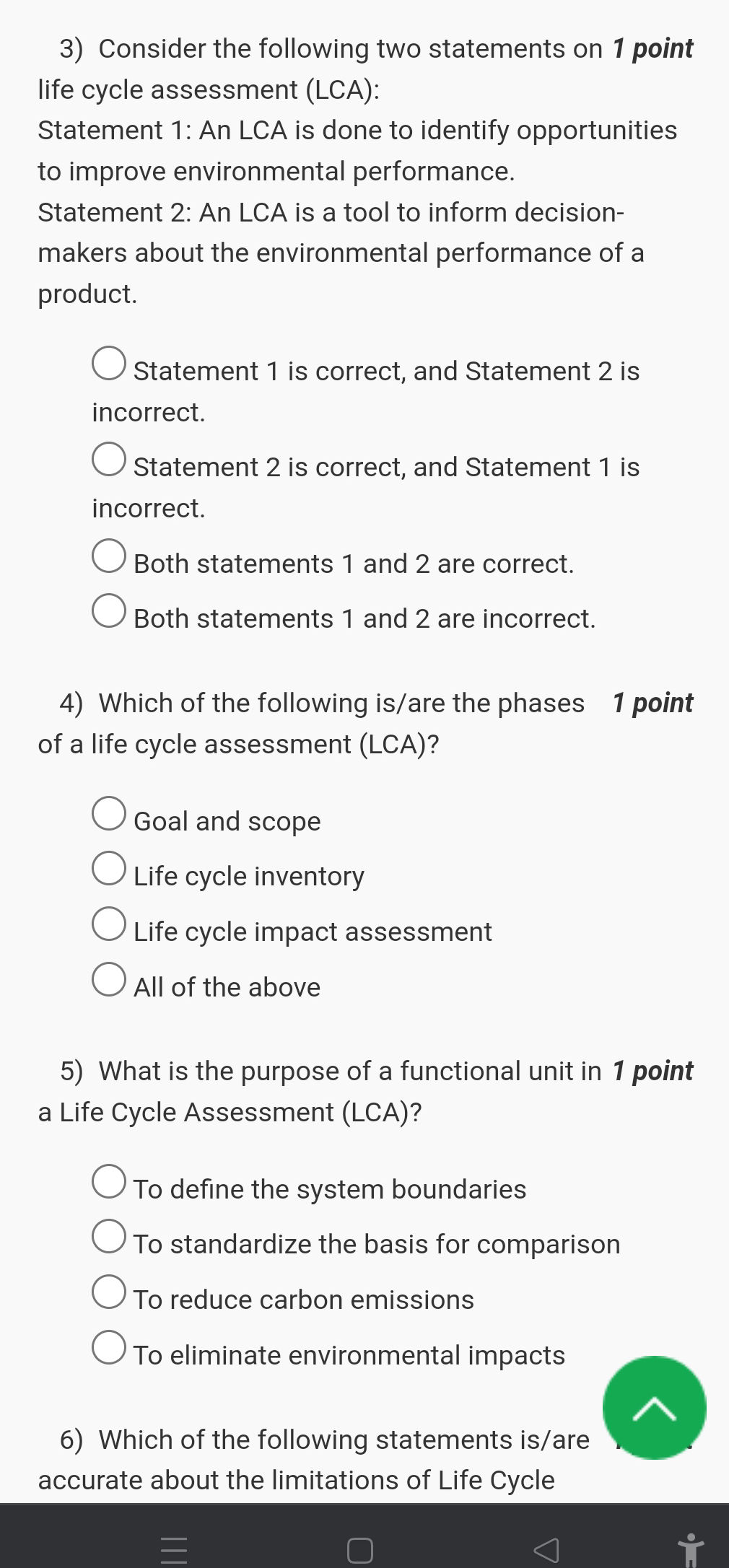 3) Consider the following two statements on | StudyX