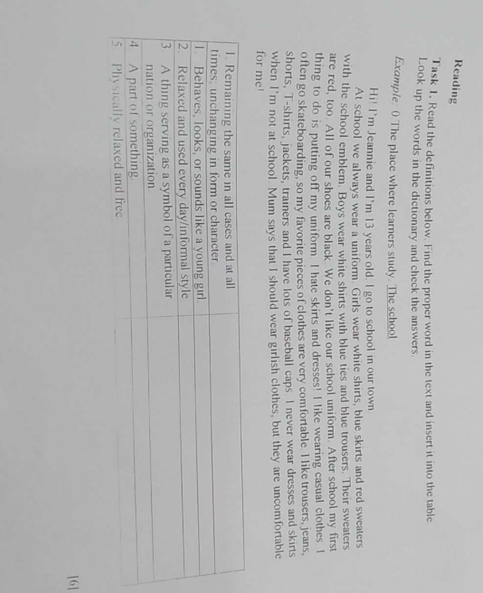 Task 1. Read the definitions below. Find the | StudyX