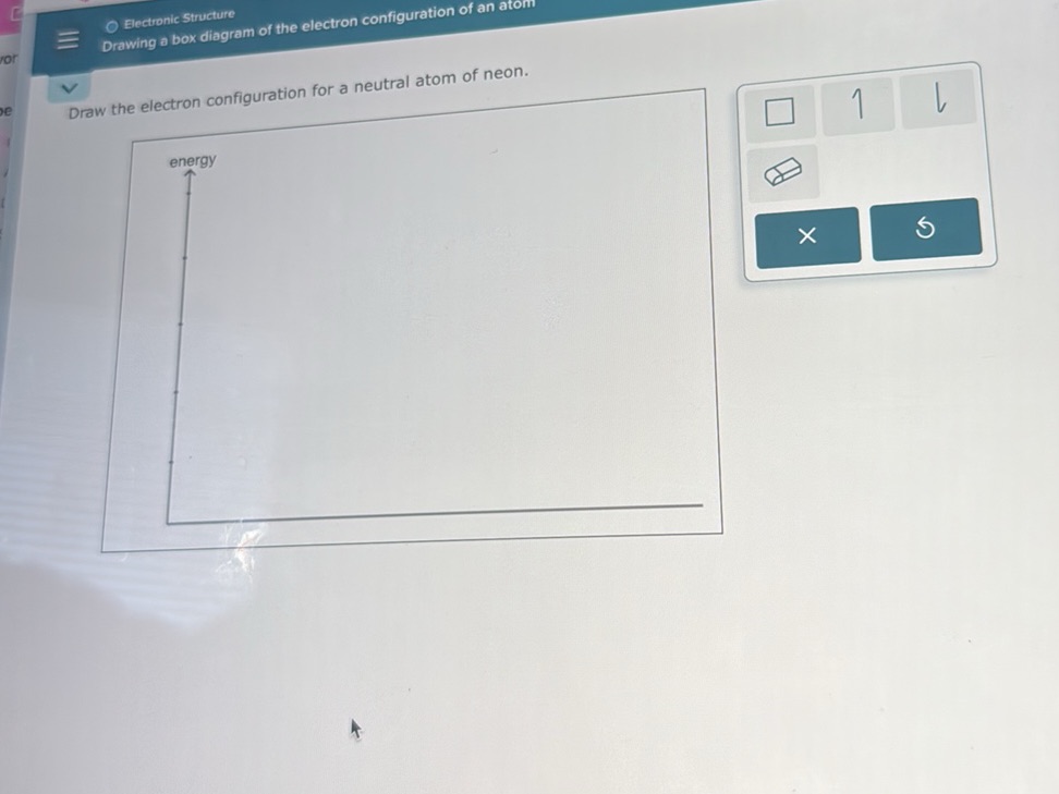 Draw the electron configuration for a | StudyX