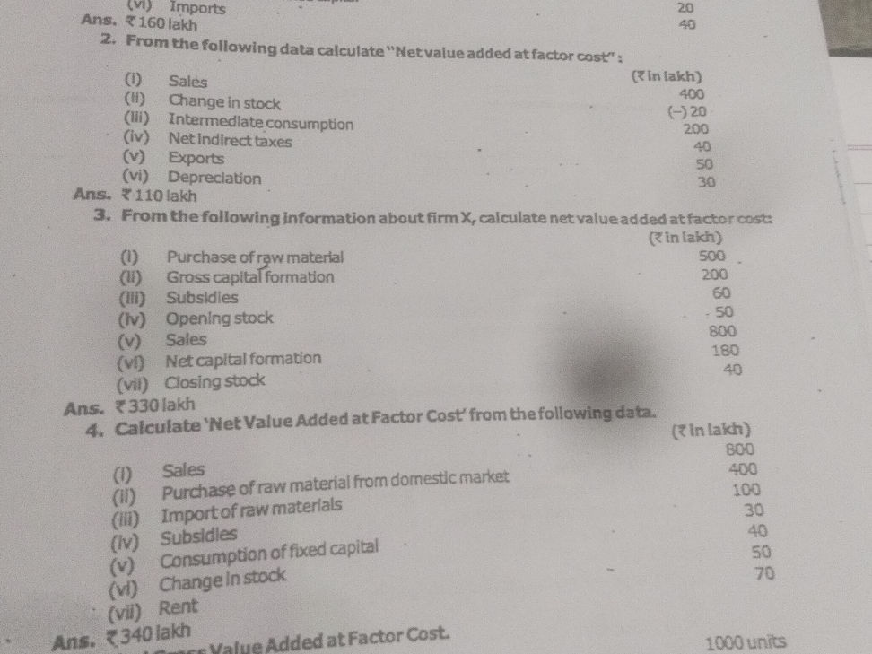 2. From the following data calculate "Net | StudyX