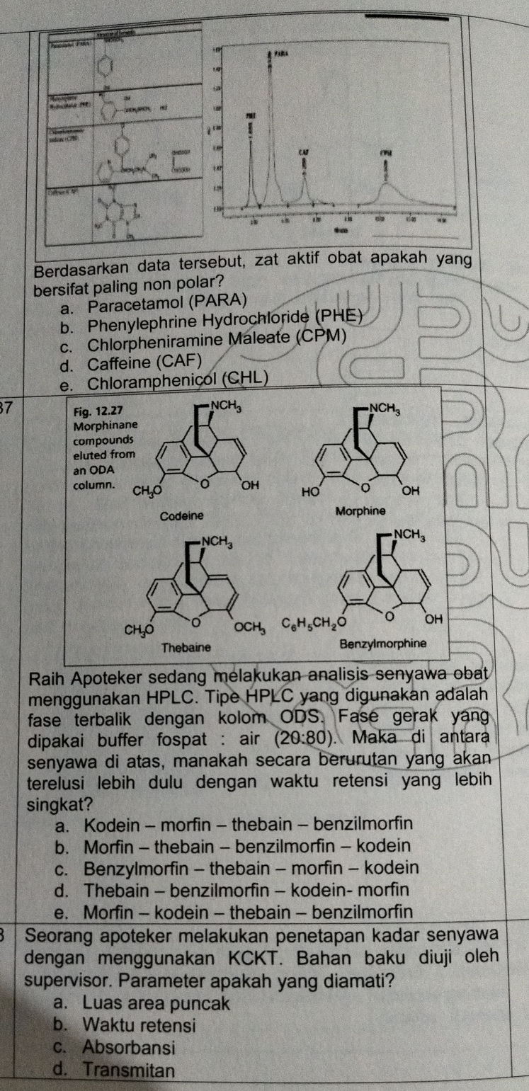 Berdasarkan data tersebut, zat aktif obat | StudyX