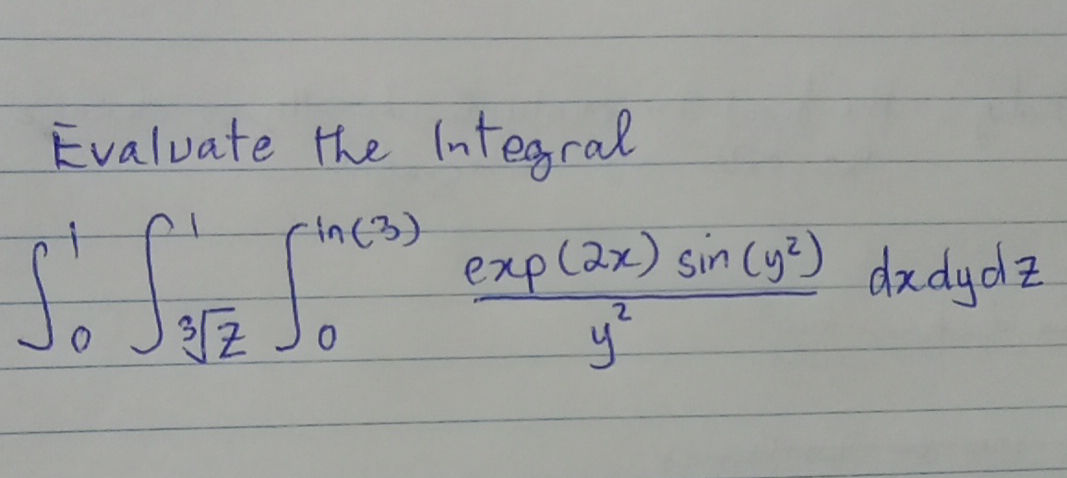 Evaluate the Integral $ _0^1 _{ | StudyX