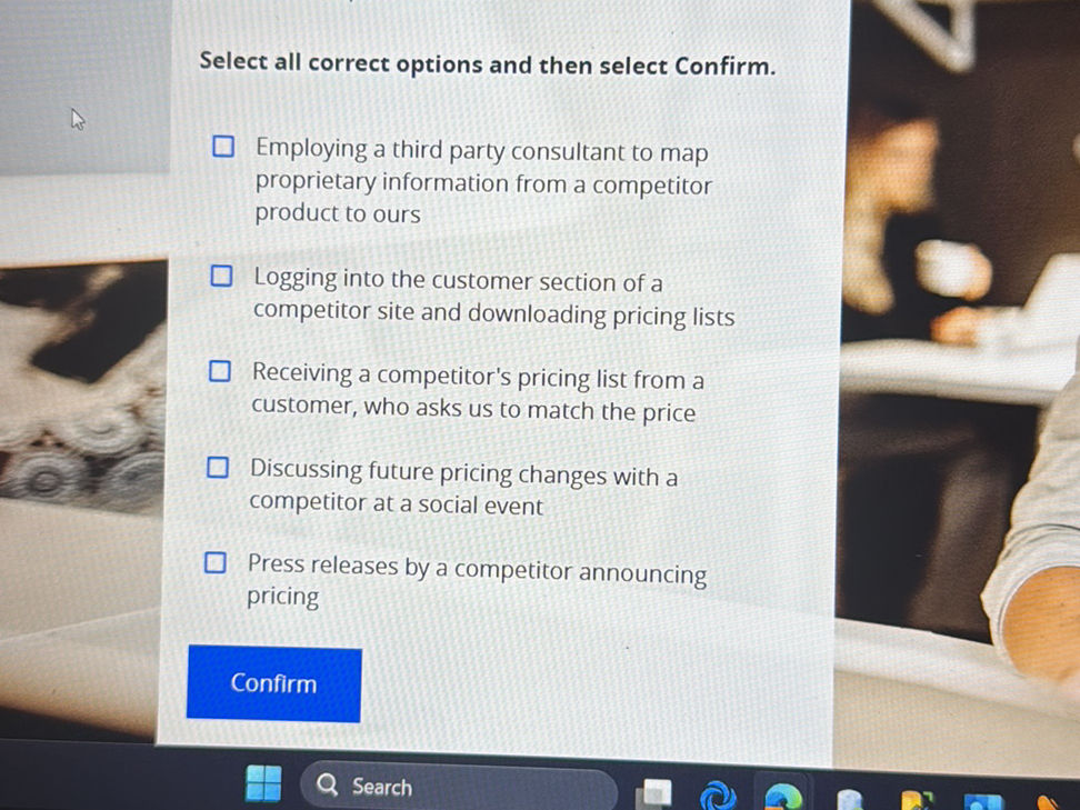 Select all correct options and then select | StudyX