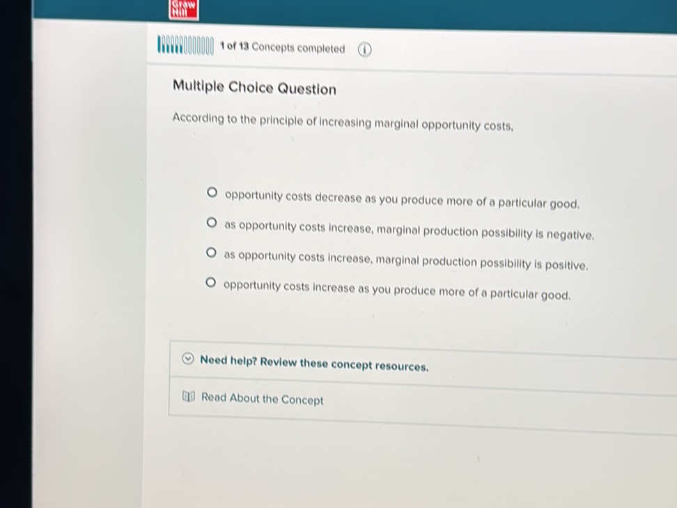 Multiple Choice Question According to the | StudyX