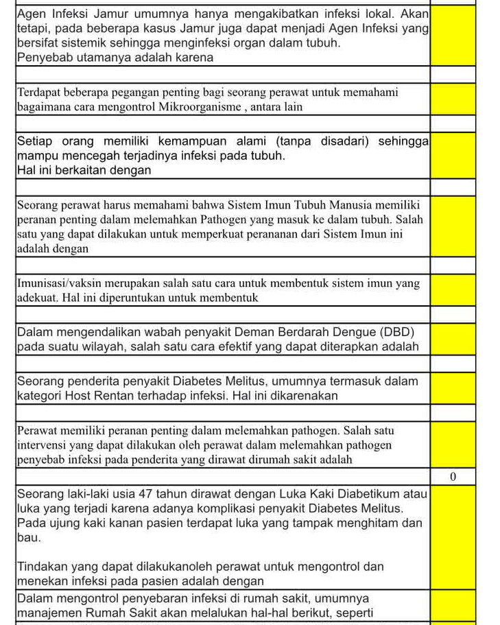 Agen Infeksi Jamur umumnya hanya | StudyX