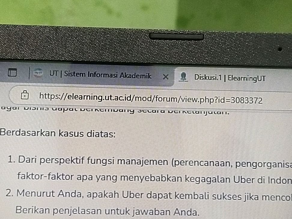 Berdasarkan kasus diatas: 1. Dari | StudyX