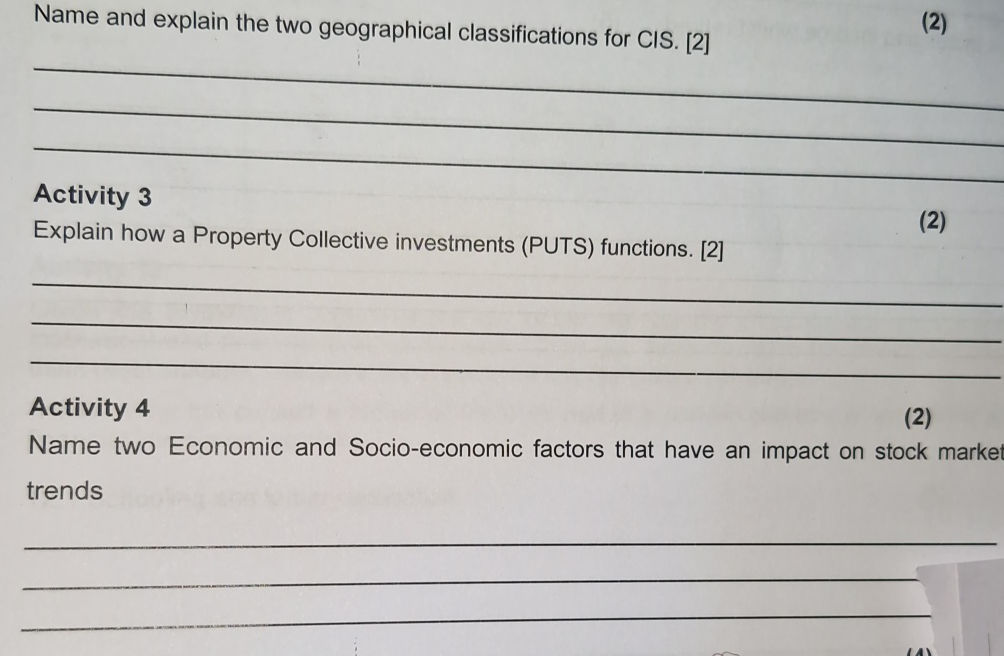Name and explain the two geographical | StudyX
