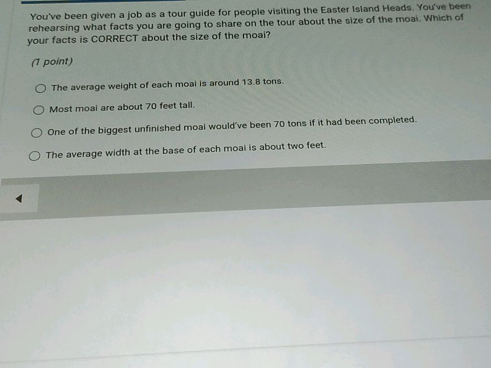 You've been given a job as a tour guide for | StudyX