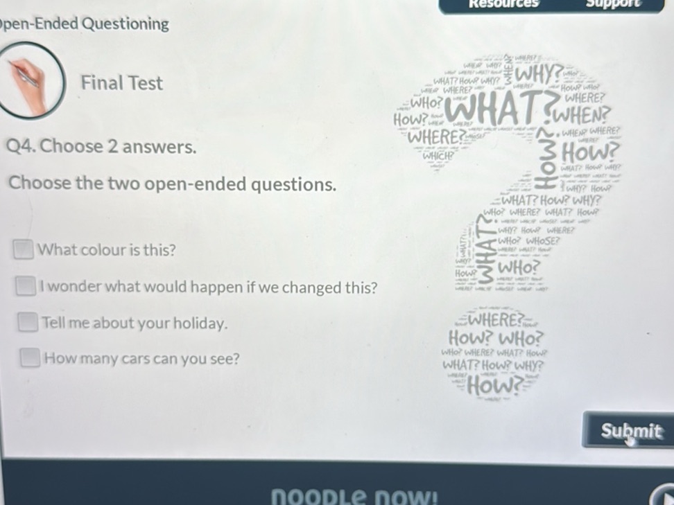 Q4. Choose 2 answers. Choose the two | StudyX