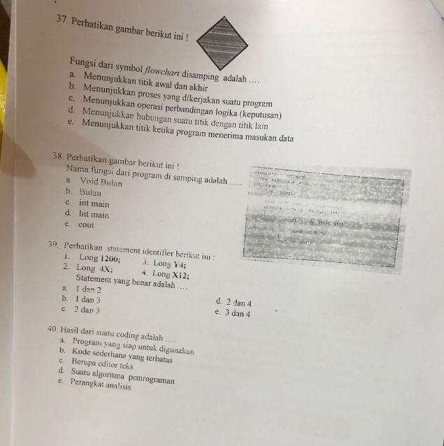 37. Perhatikan gambar berikut ini ! Fungsi | StudyX