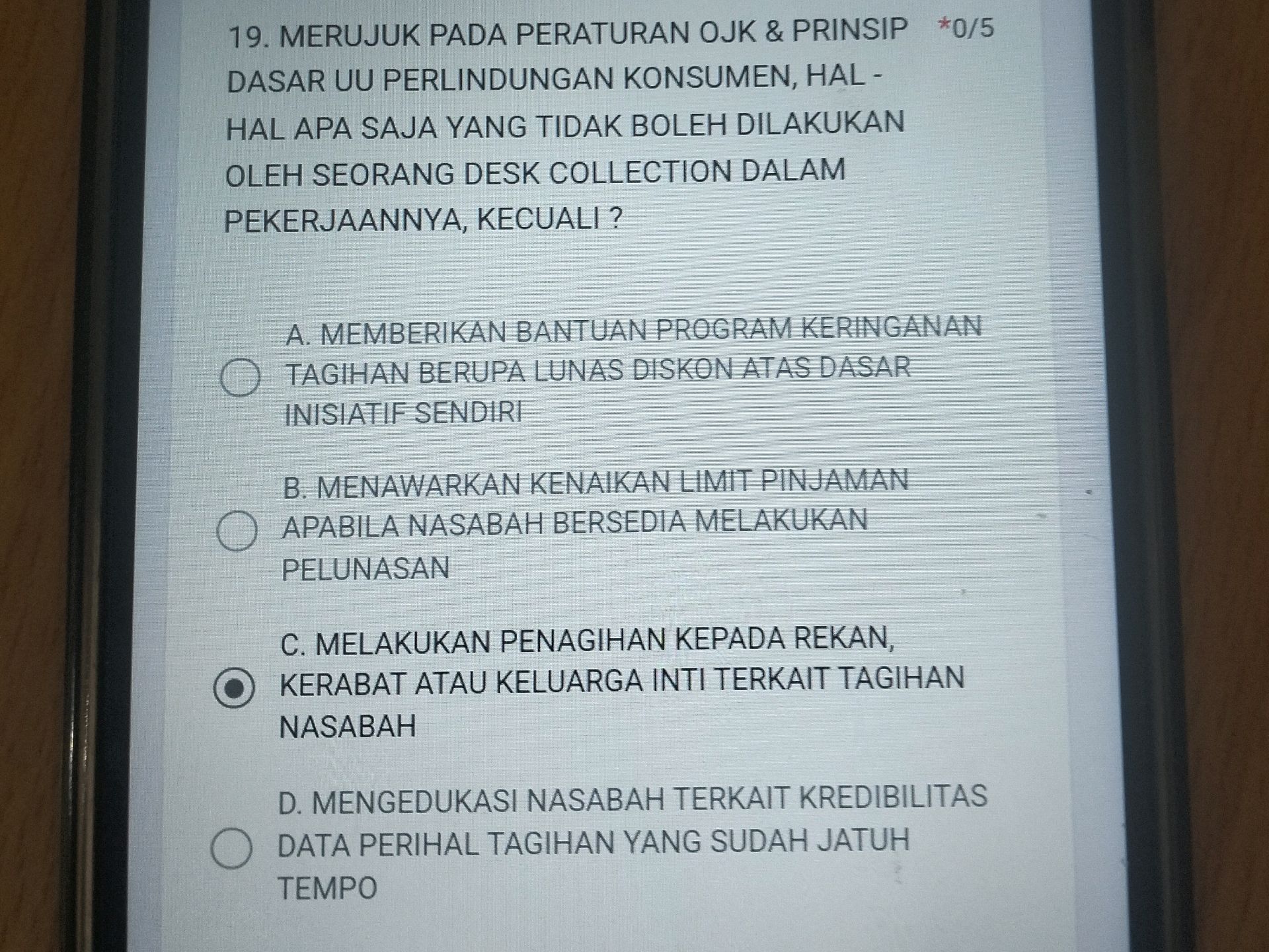 19. MERUJUK PADA PERATURAN OJK PRINSIP | StudyX