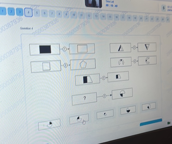 Question 4 Based on the pattern, what shape | StudyX
