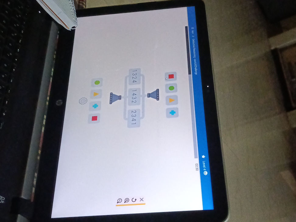 The image shows a logic puzzle with a | StudyX