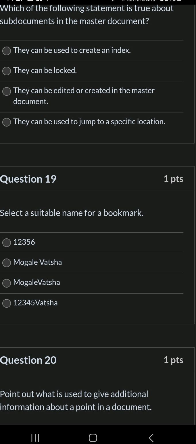 Which of the following statement is true | StudyX