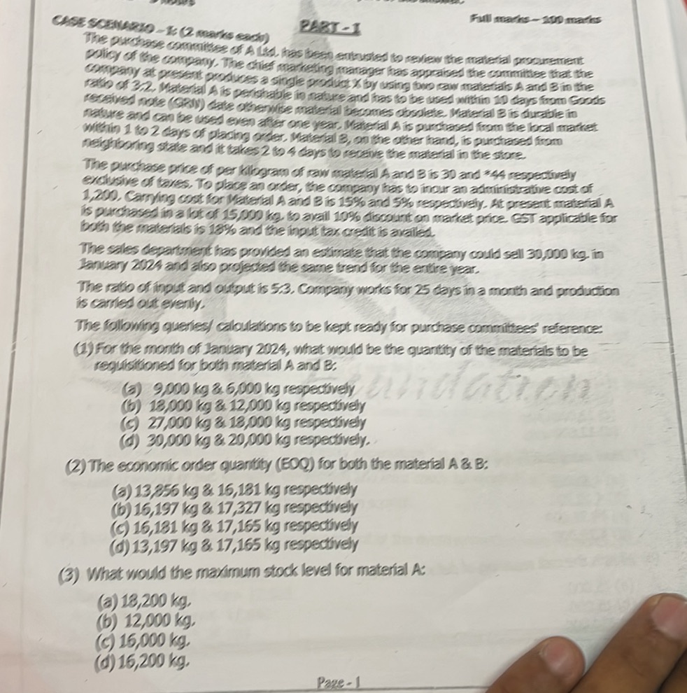 The following queries/ calculations to be | StudyX