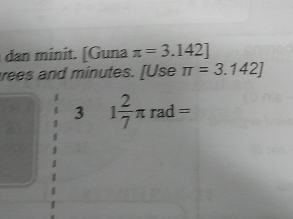 Convert radians to degrees: | StudyX