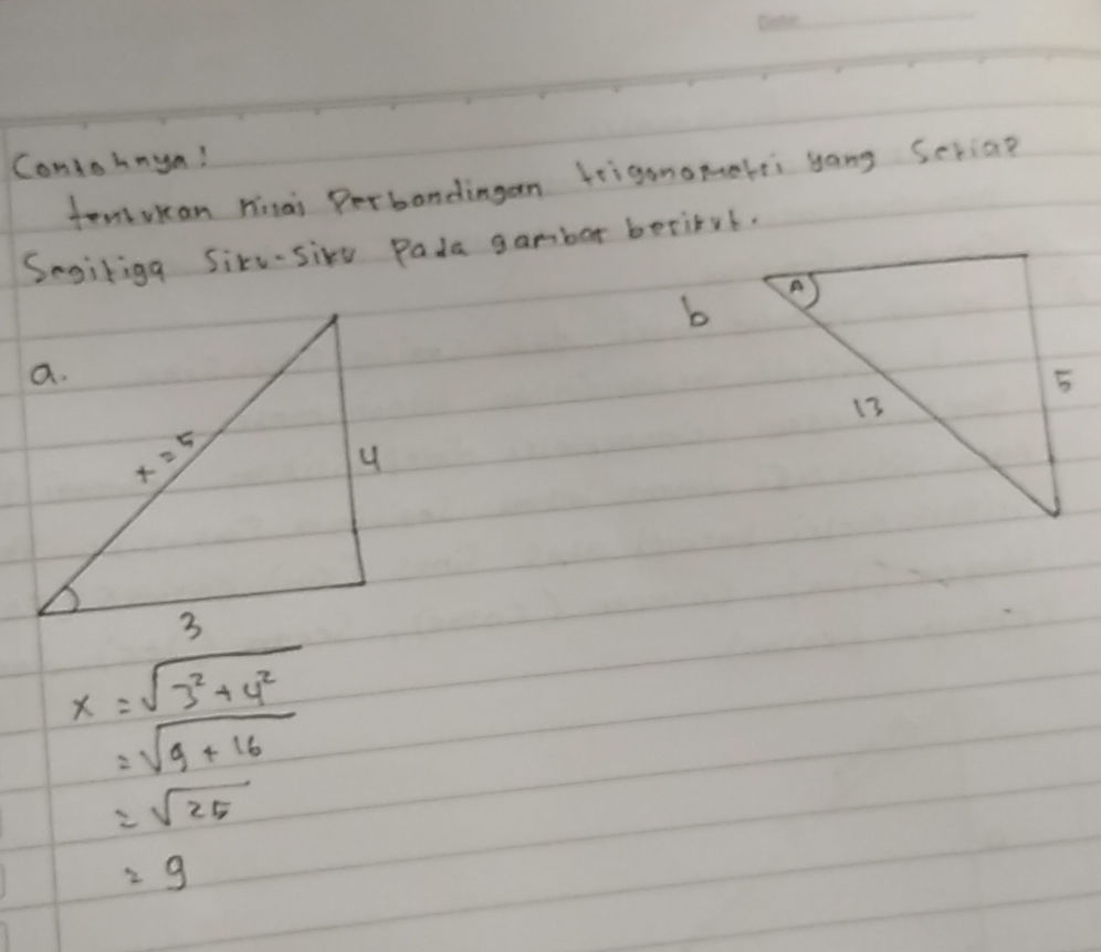 Contohnya! tentukan nilai Perbandingan | StudyX