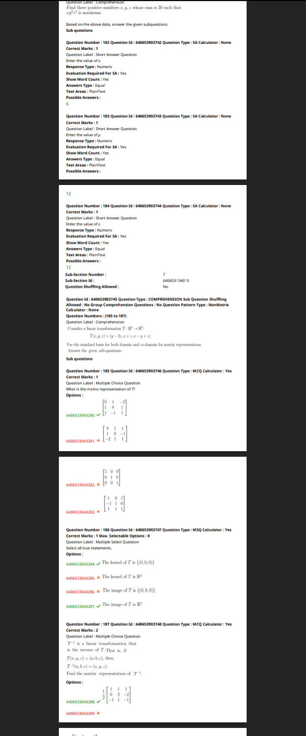 Find three positive numbers $x, y, z$ whose | StudyX