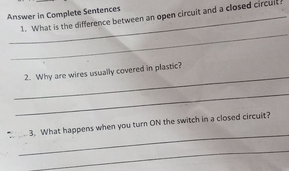 1. What is the difference between an open | StudyX