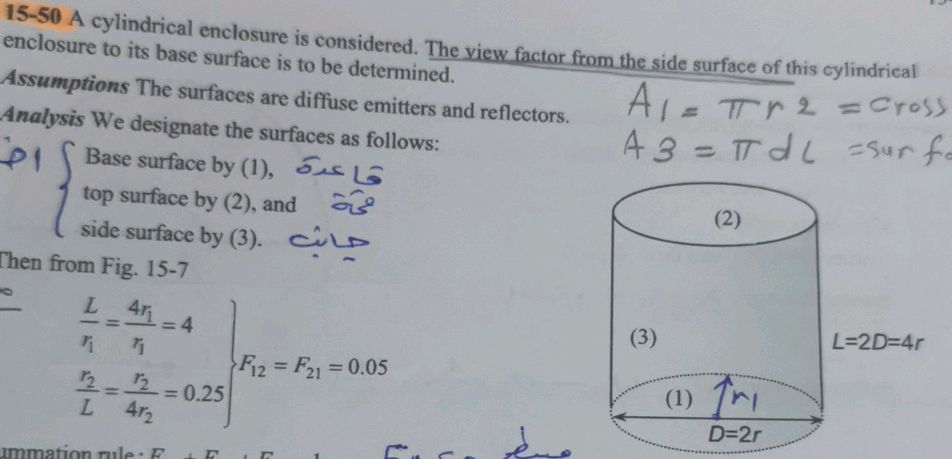 15-50 A cylindrical enclosure is considered. | StudyX