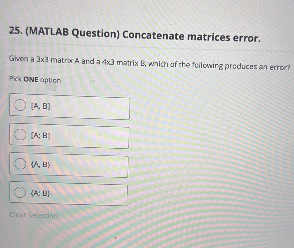 Given a 3x3 matrix A and a 4x3 matrix B, | StudyX